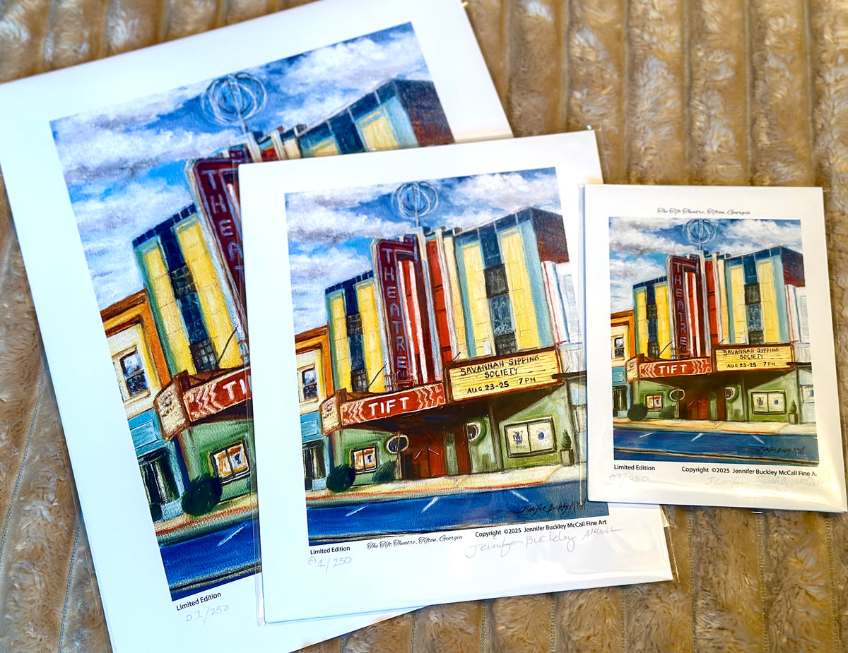 Tift Theatre Limited Edition Print – Jennifer McCall Fine Art